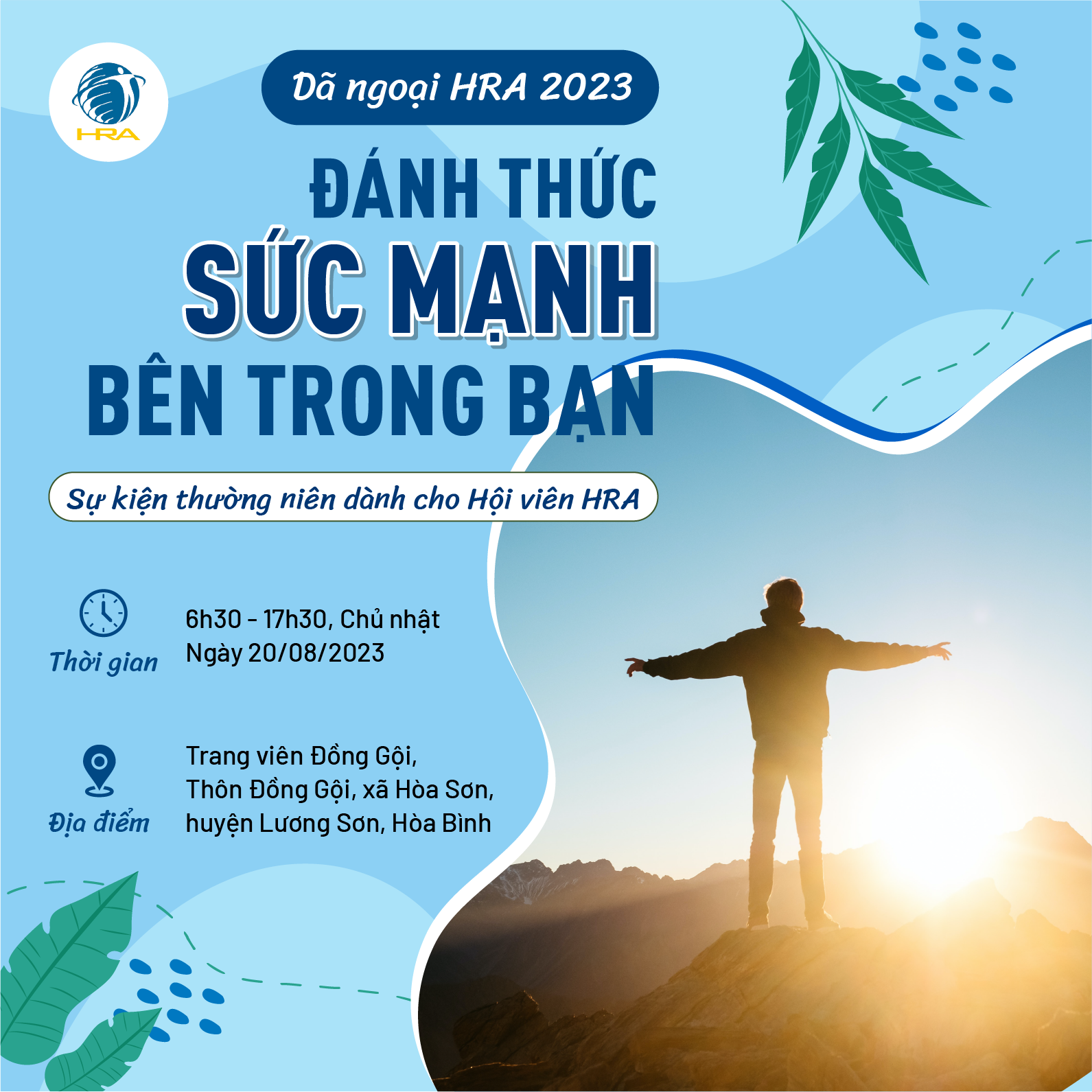 Dã ngoại HRA 2023 - Đánh thức sức mạnh bên trong bạn - Hiệp Hội Nhân ...
