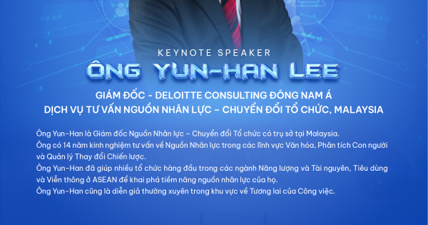 [AGILE LEADERSHIP] Phần 2: Diễn giả – Ông Yun-Han Lee - Hiệp Hội Nhân SựHiệp Hội Nhân Sự